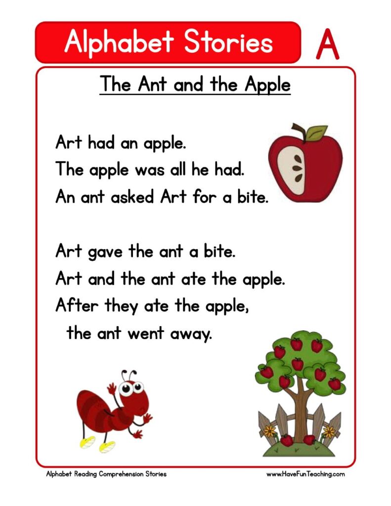 Abc Reading Comprehension Worksheets - Reading Comprehension Worksheets