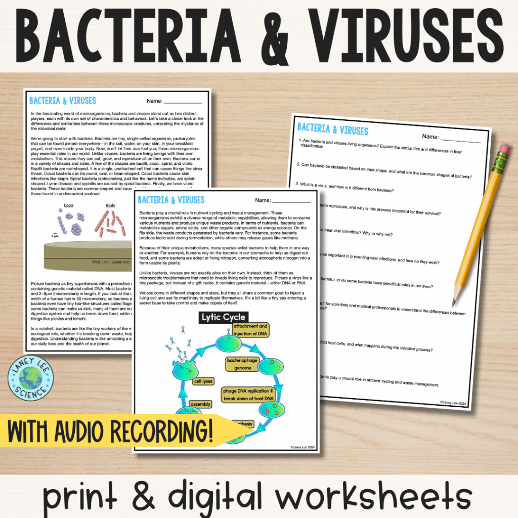 Virus Reading Comprehension Worksheets - Reading Comprehension Worksheets