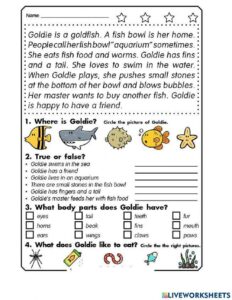 Grade 3 Reading Comprehension Live Worksheet - Reading Comprehension ...