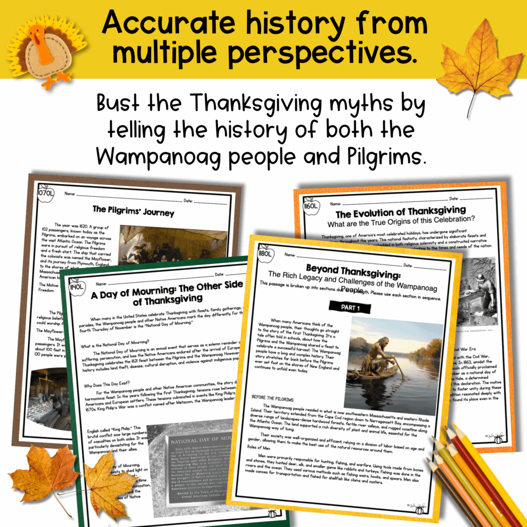 Pilgrims Reading Comprehension Worksheet Middle School - Reading ...