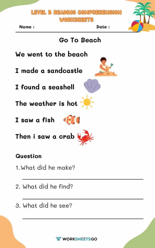 Simple Reading Comprehension Worksheets - Reading Comprehension Worksheets