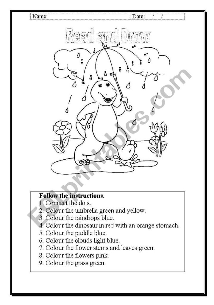 Read And Draw Comprehension Worksheets - Reading Comprehension Worksheets