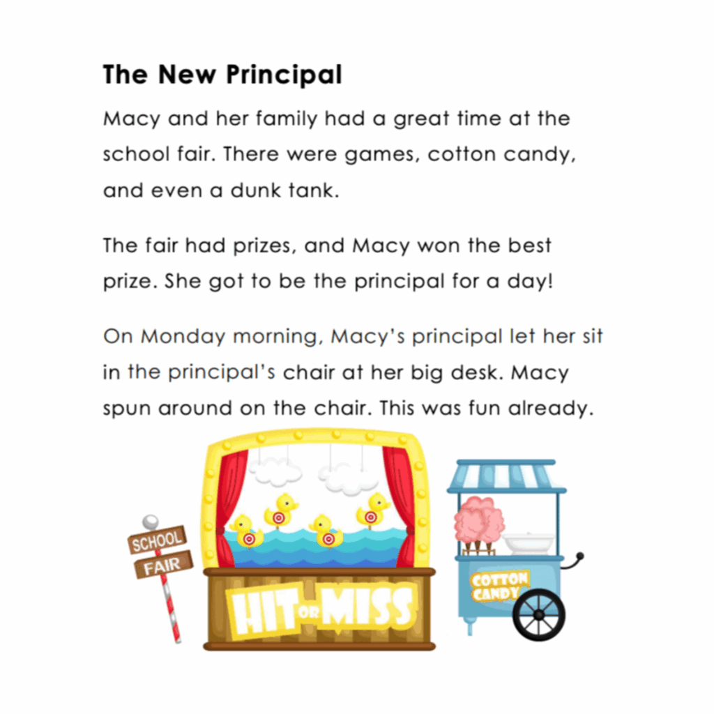 Reading Comprehension Worksheet K5learning.Com - Reading Comprehension ...