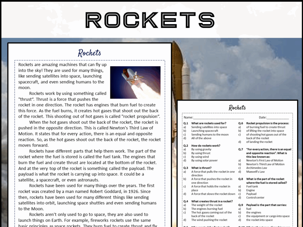 Reading Rockets Comprehension Worksheets - Reading Comprehension Worksheets