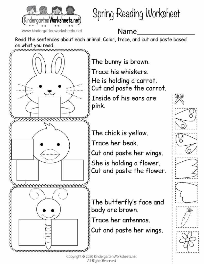 Free Spring Reading Comprehension Worksheets - Reading Comprehension ...